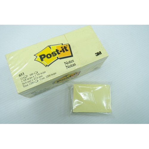 3M POST-IT 653 1.5X2